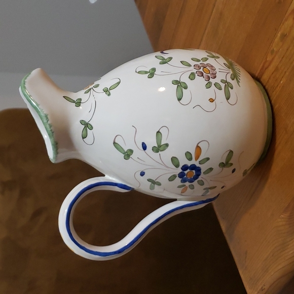 French | Dining | French Pitcher 75 Pottery Handmade Vintage | Poshmark